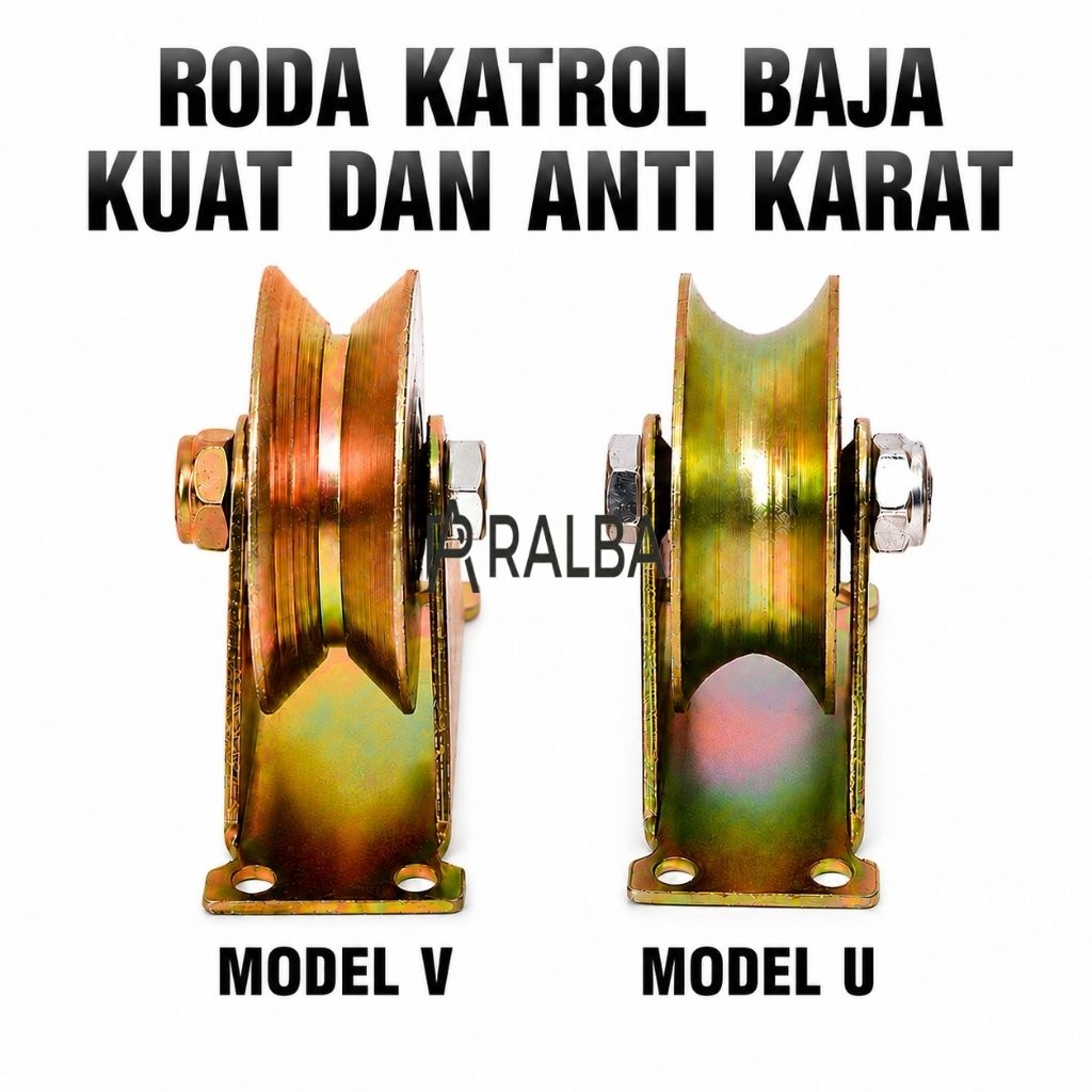 Jual Roda Gerbang Besi Terlengkap & Harga Terbaru Juni 2026 | Shopee ...