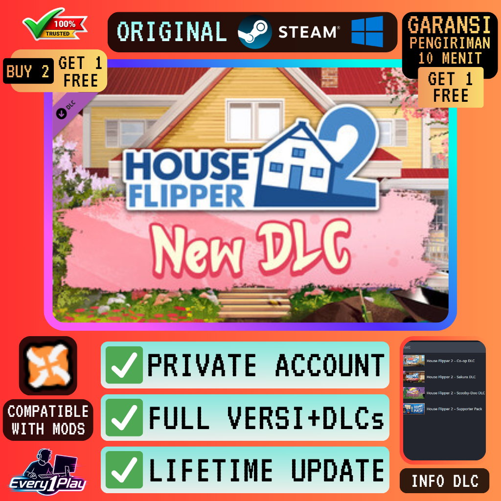 Jual House Flipper 2 Game Steam - Games PC Laptop Windows | Shopee ...