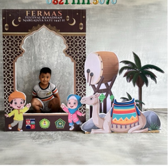 Jual backdrop styrofoam RAMADHAN DAN LEBARAN | Shopee Indonesia