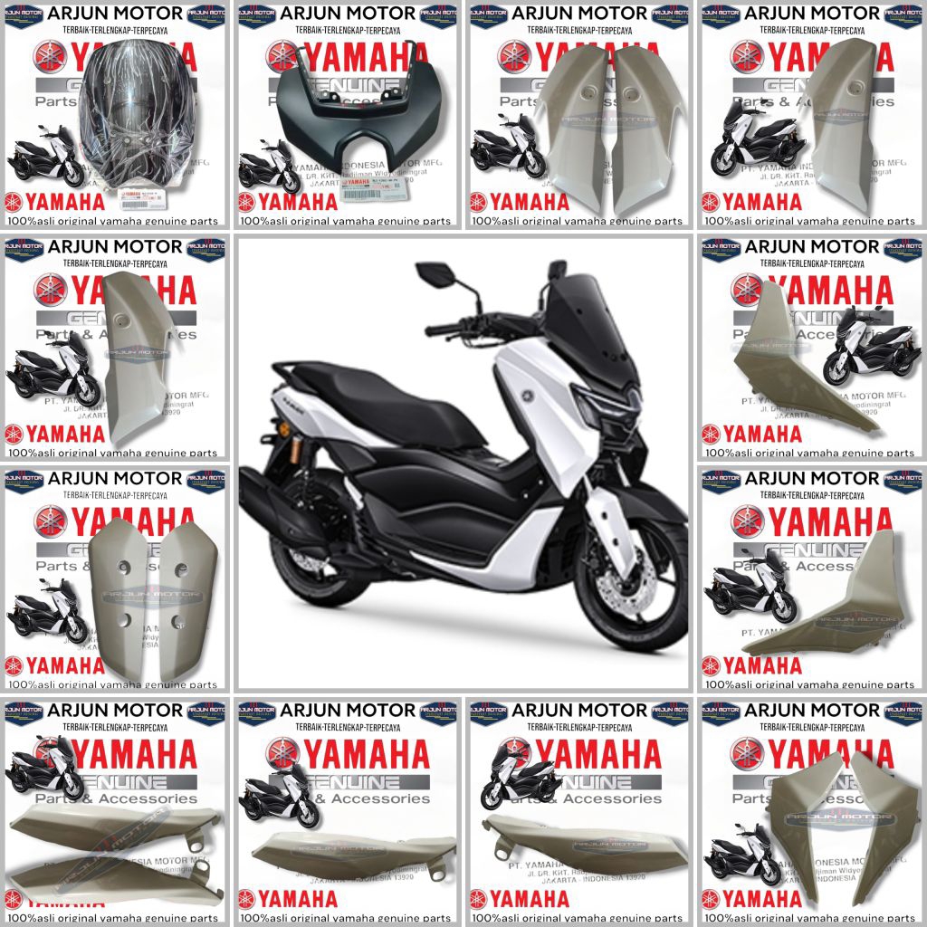 Jual body bodi halus satuan new nmax n max turbo nmax neo neo s putih ...