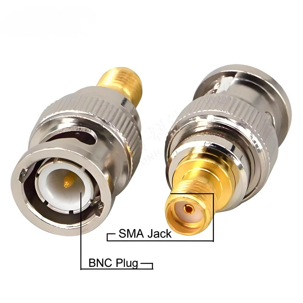 Jual Konektor BNC Male To SMA Female Connector Sambungan Antena HT ...