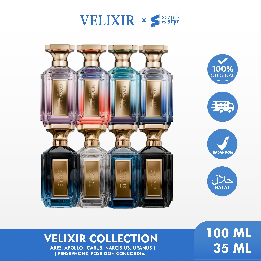 Jual [ READY | FREE VIAL ] Parfum Velixir Collection [ Velixir Icarus ...