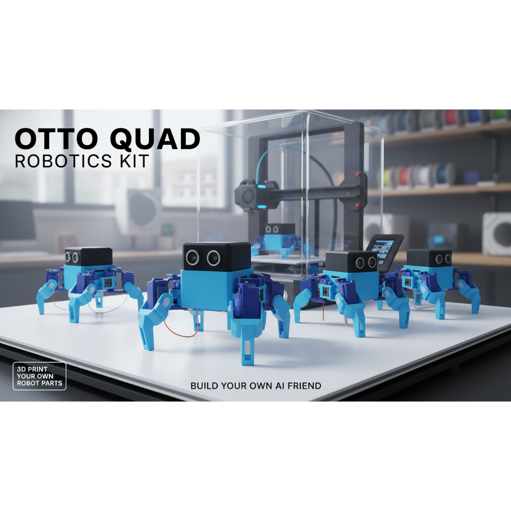 Jual Otto robot (OTTO QUAD) / Printer 3d / hanya rangka full | Shopee ...