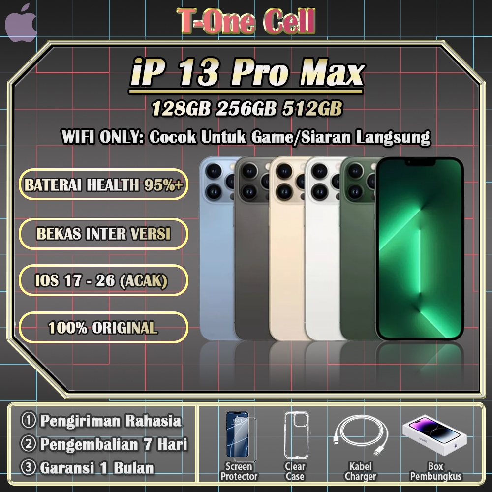Jual IPhone 13 Pro Max Second Terlengkap & Harga Terbaru April 2026 ...