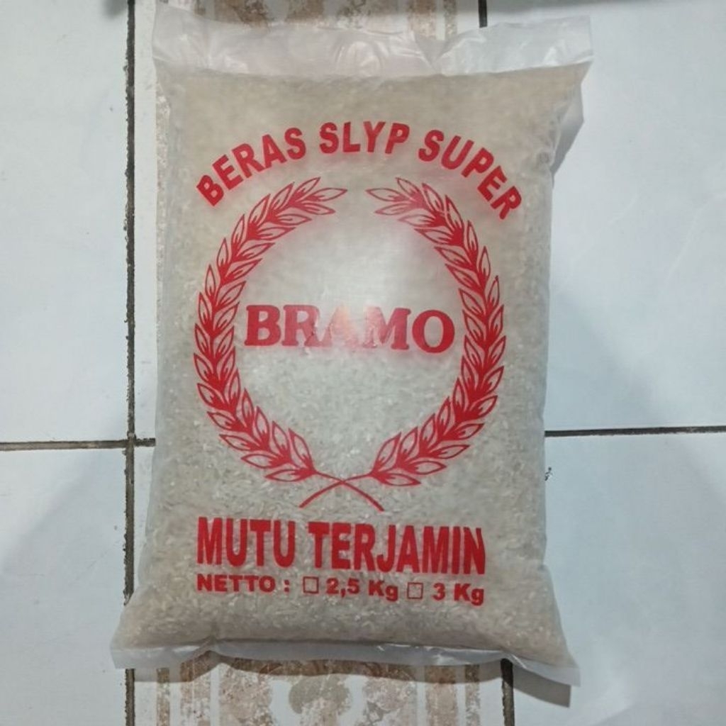 Jual Beras Super Bramo 3 kg | Shopee Indonesia