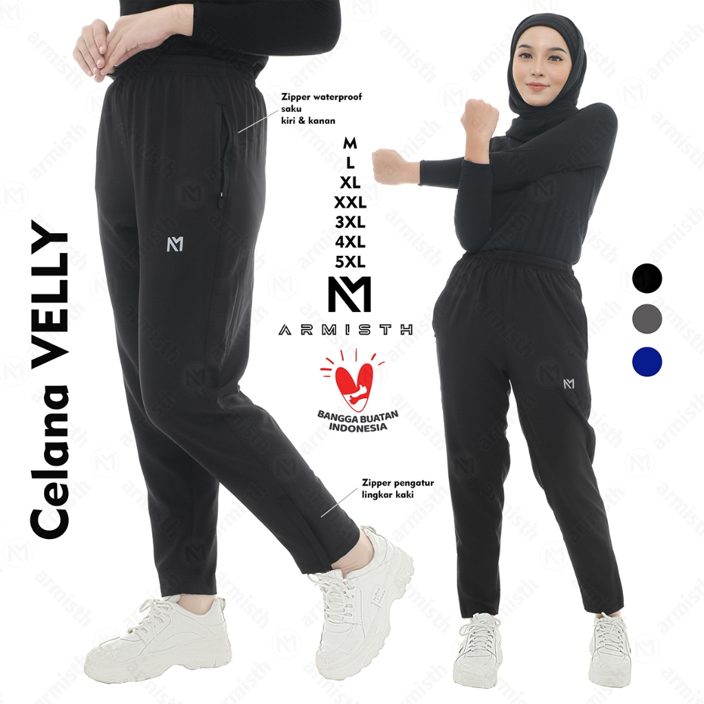 Jual Armisth - Celana Training Olahraga Wanita Velly Running Pants ...