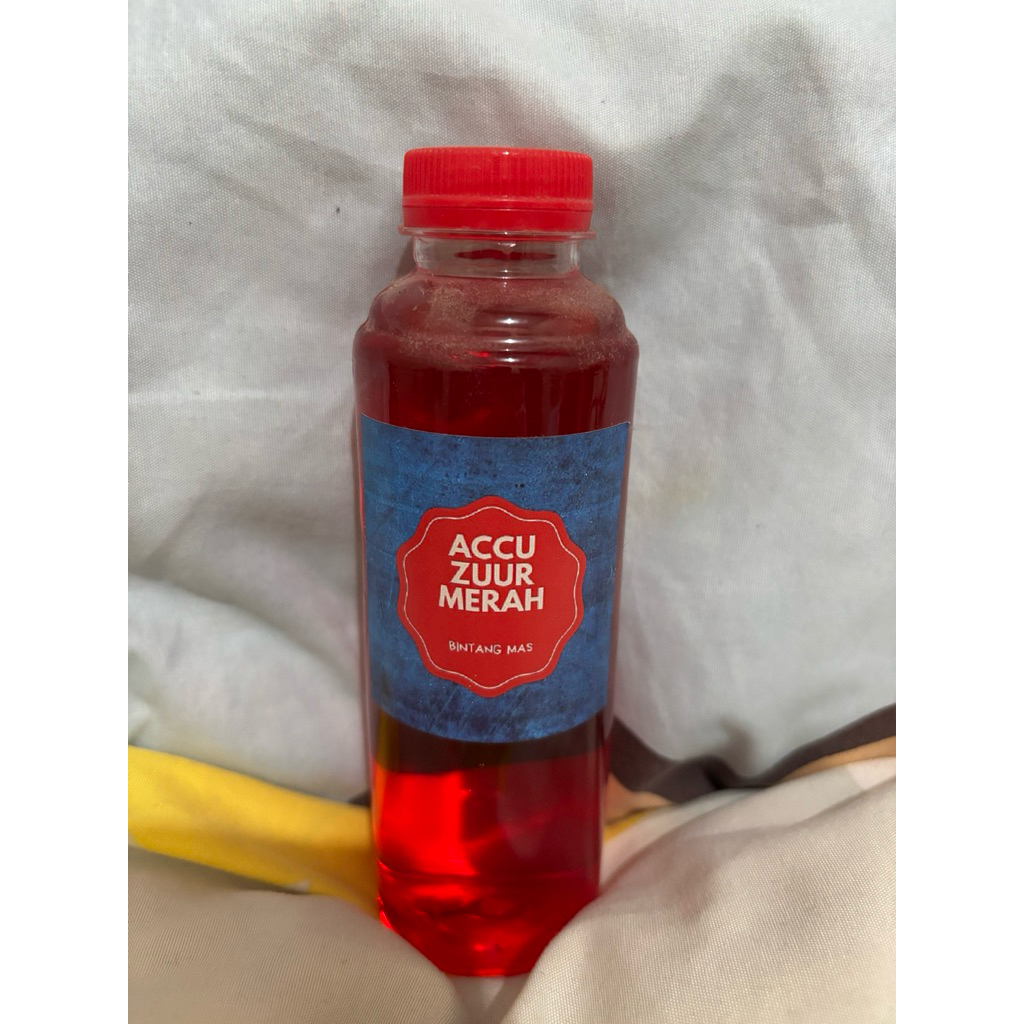 Jual AIR ACCU ZUUR++ MERAH 250Ml BONUS SUNTIKAN 5ML. | Shopee Indonesia