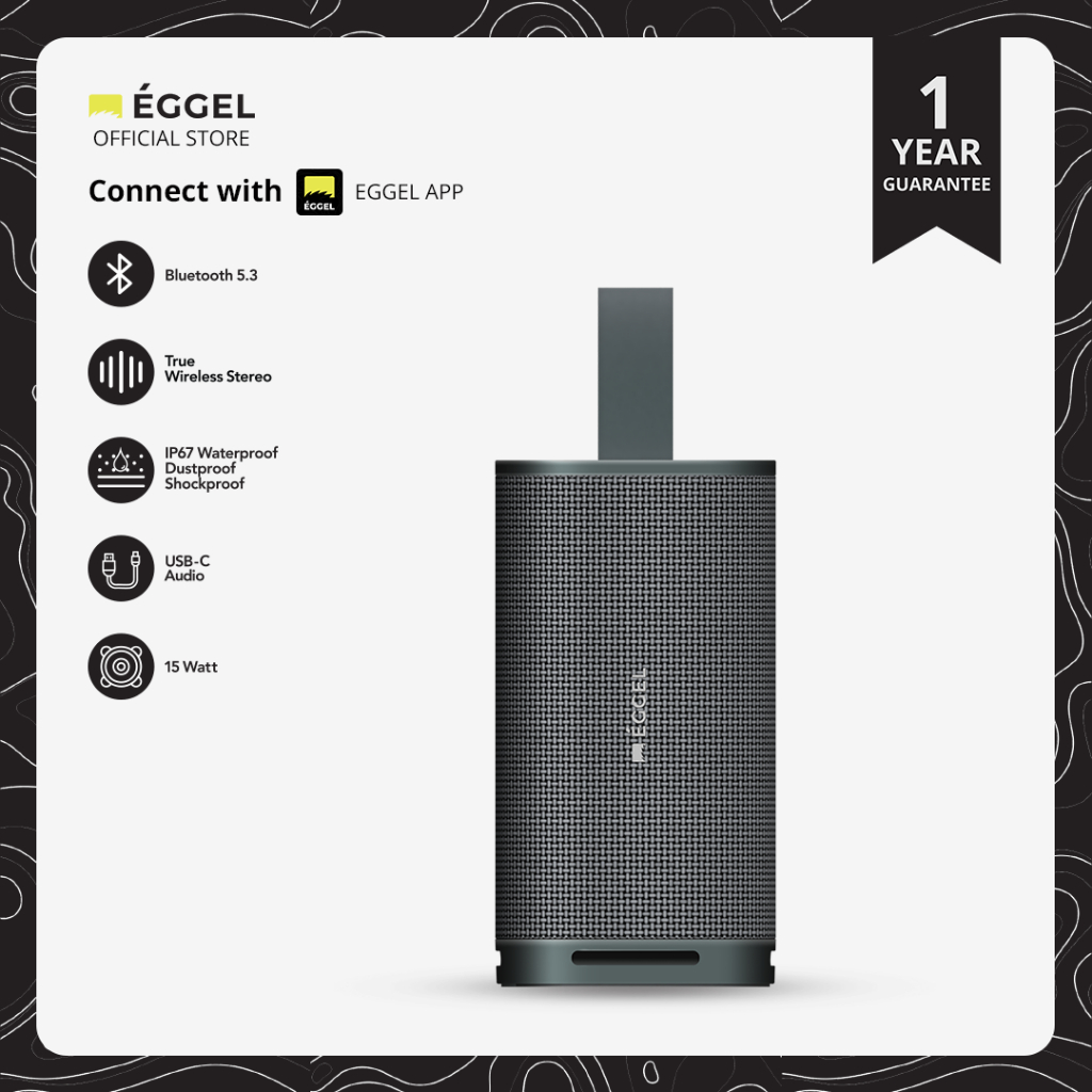 Jual Eggel Play 2 Waterproof Portable Bluetooth Speaker | Shopee Indonesia
