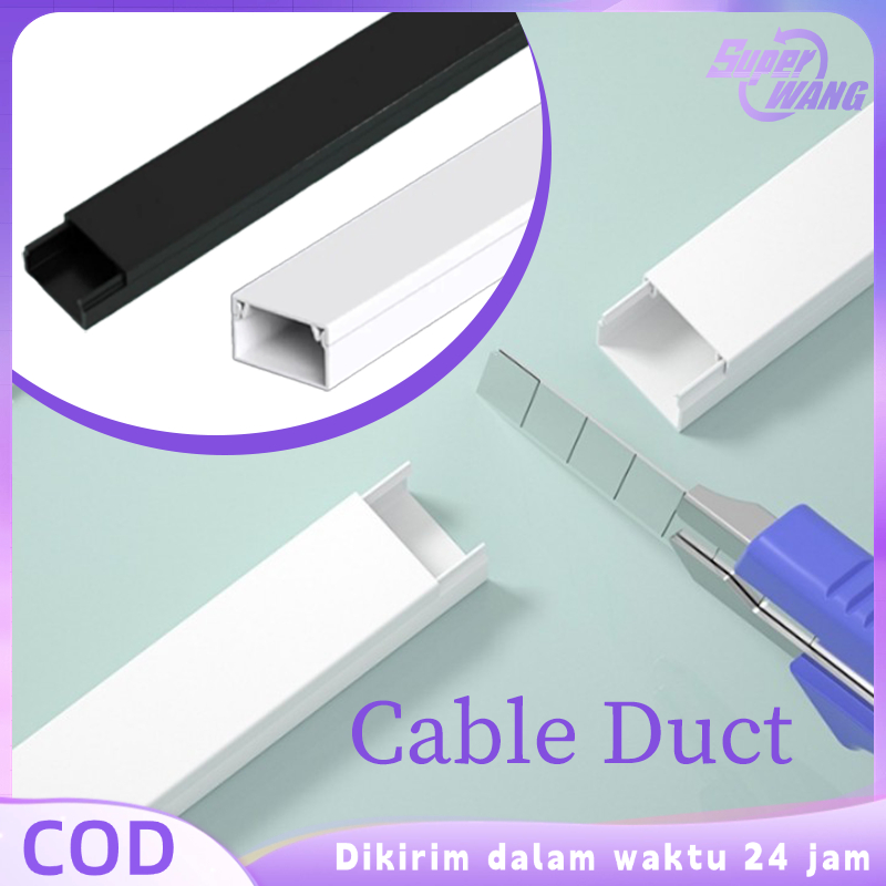Jual 100cm Kabel Ducting Cover Kabel Dinding Kabel Protector Dinding ...