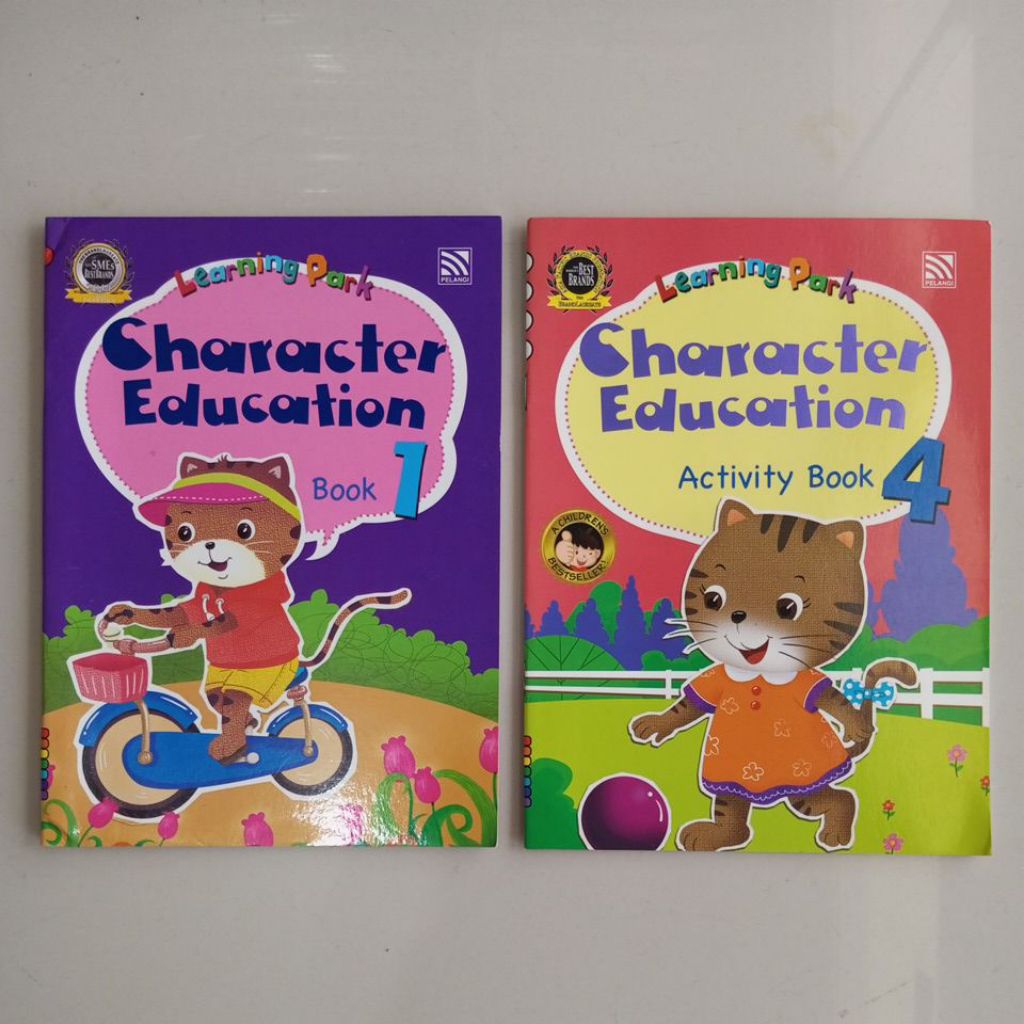Jual BUKU LEARNING PARK CHARACTER EDUCATION ACTIVITY BOOK 1 AND 4 ...