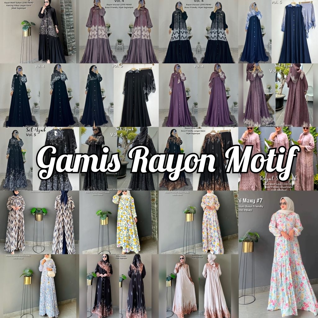 Jual GAMIS DRESS RAYON MOTIF SULTAN | LYBEL MIDI SULTAN (LABEL SAVNA ...