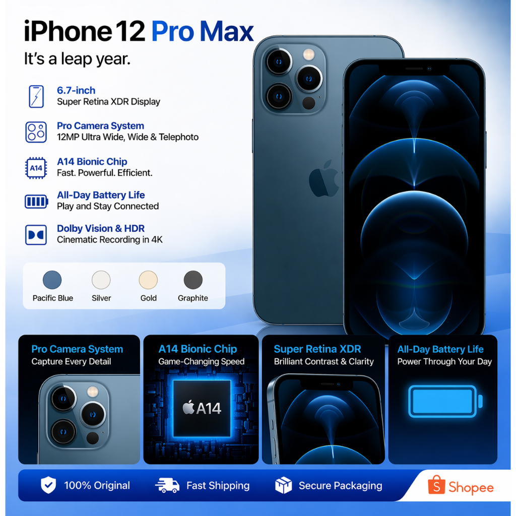 Jual IPhone 12 Second Terlengkap & Harga Terbaru Mei 2026 | Shopee ...