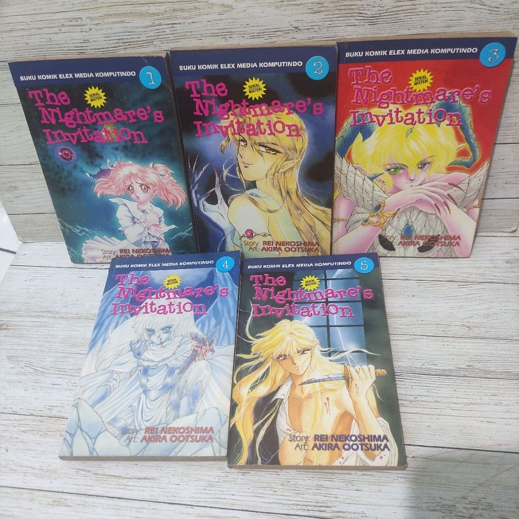 Jual komik serial misteri the nightmare's invitation 1-5end by rei ...