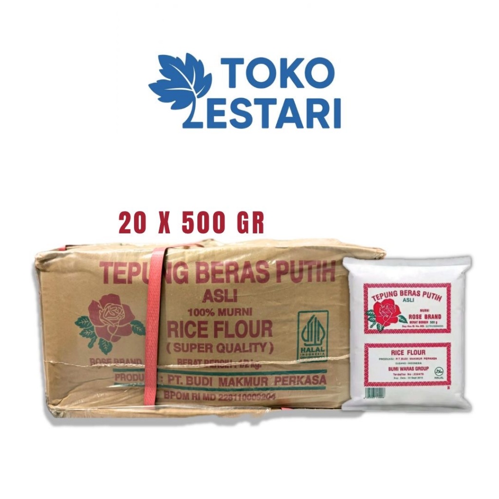 Jual Rose Brand Tepung Beras 1 Dus Isi Terlengkap & Harga Terbaru Juni ...