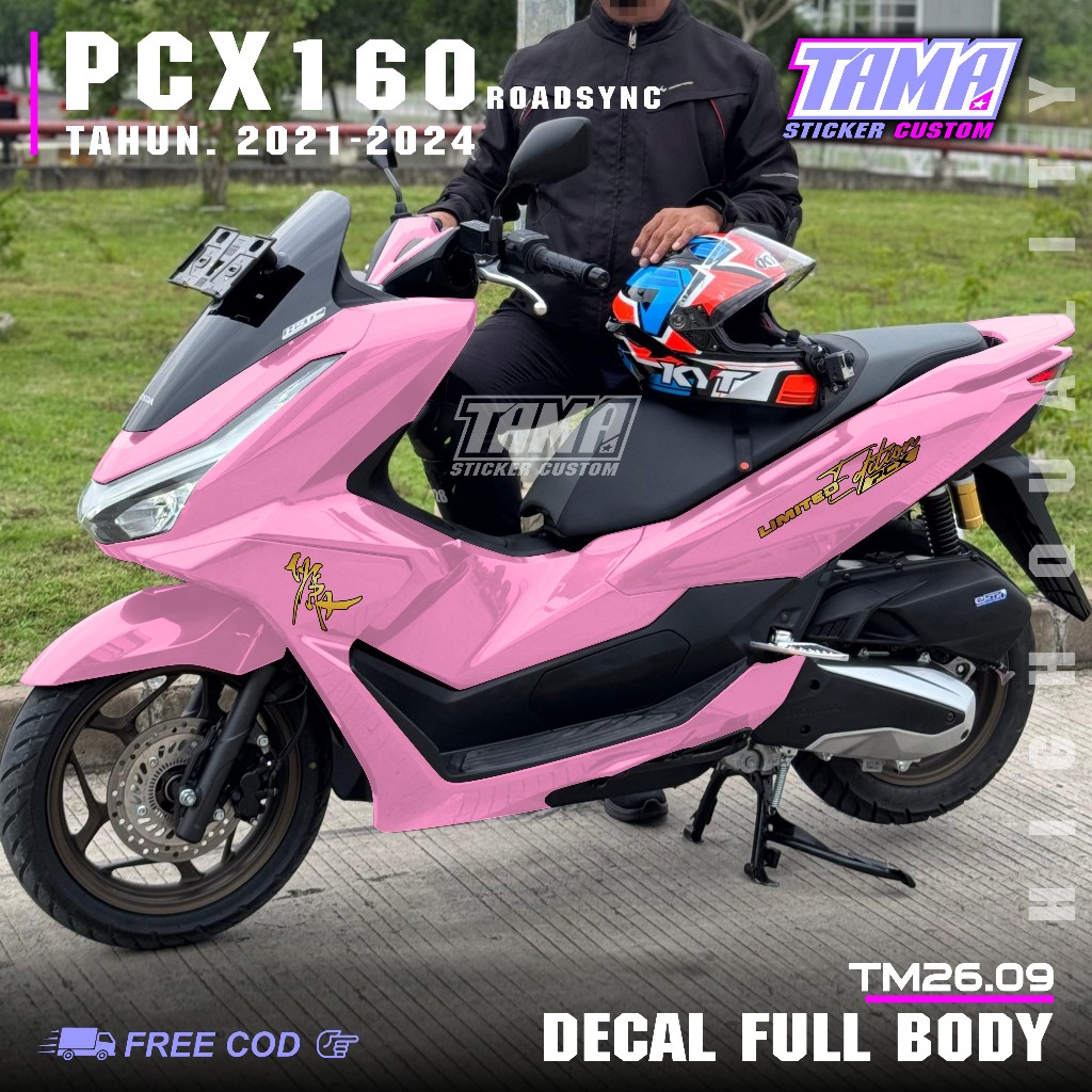 Jual Sticker Decal Full Body Motor Honda Pcx 160 RoadSync Abs Cbs Tahun ...