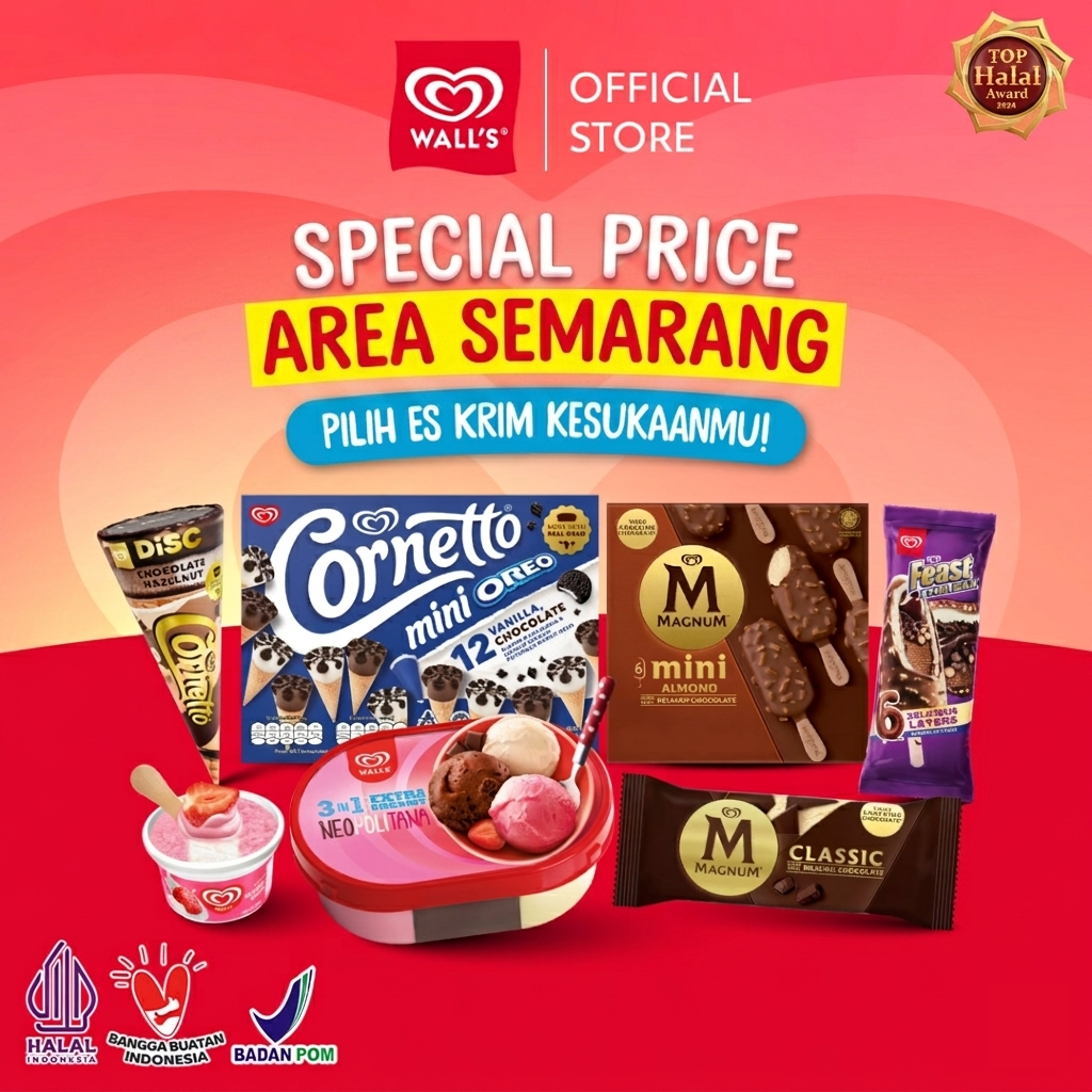 Jual Es Krim Semarang Terlengkap & Harga Terbaru Juni 2026 | Shopee ...