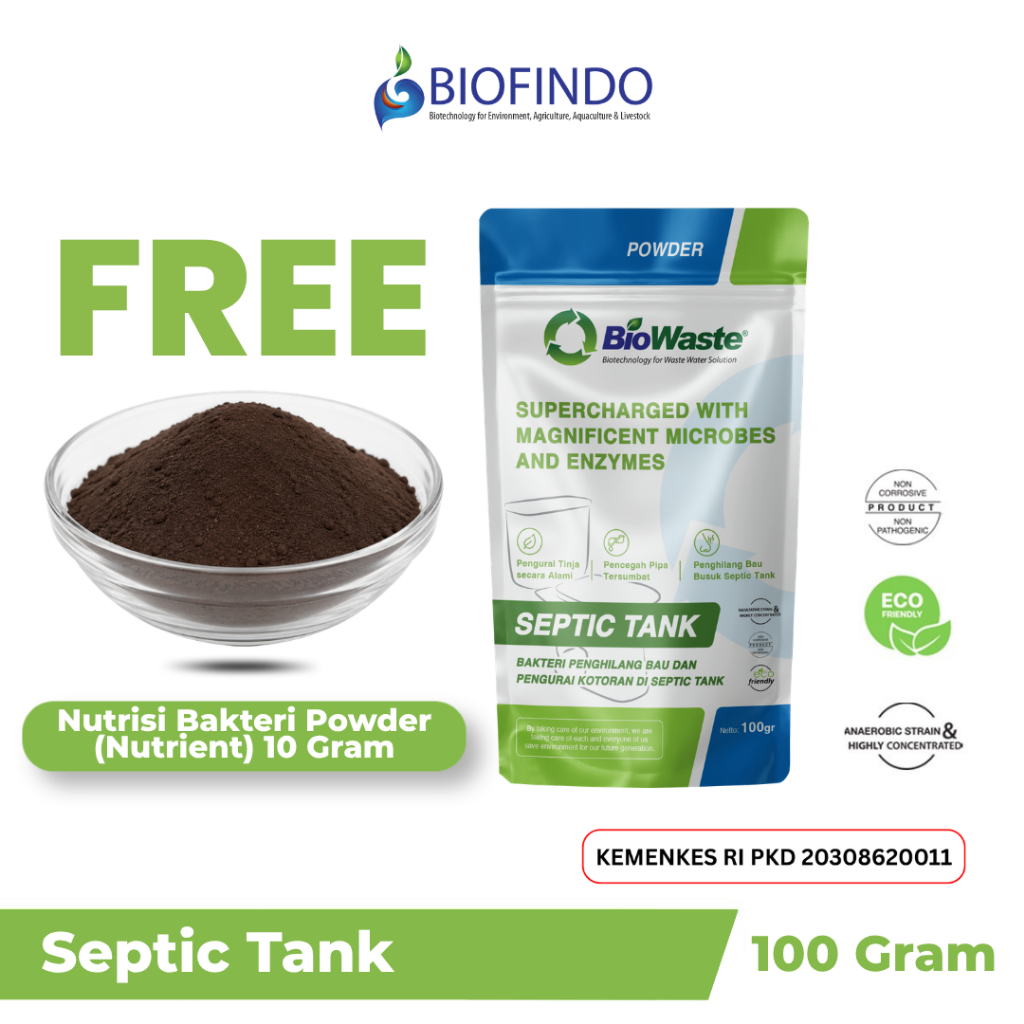 Jual Biowaste Septic Tank Bakteri Pengurai Limbah IPAL MBG Organik ...