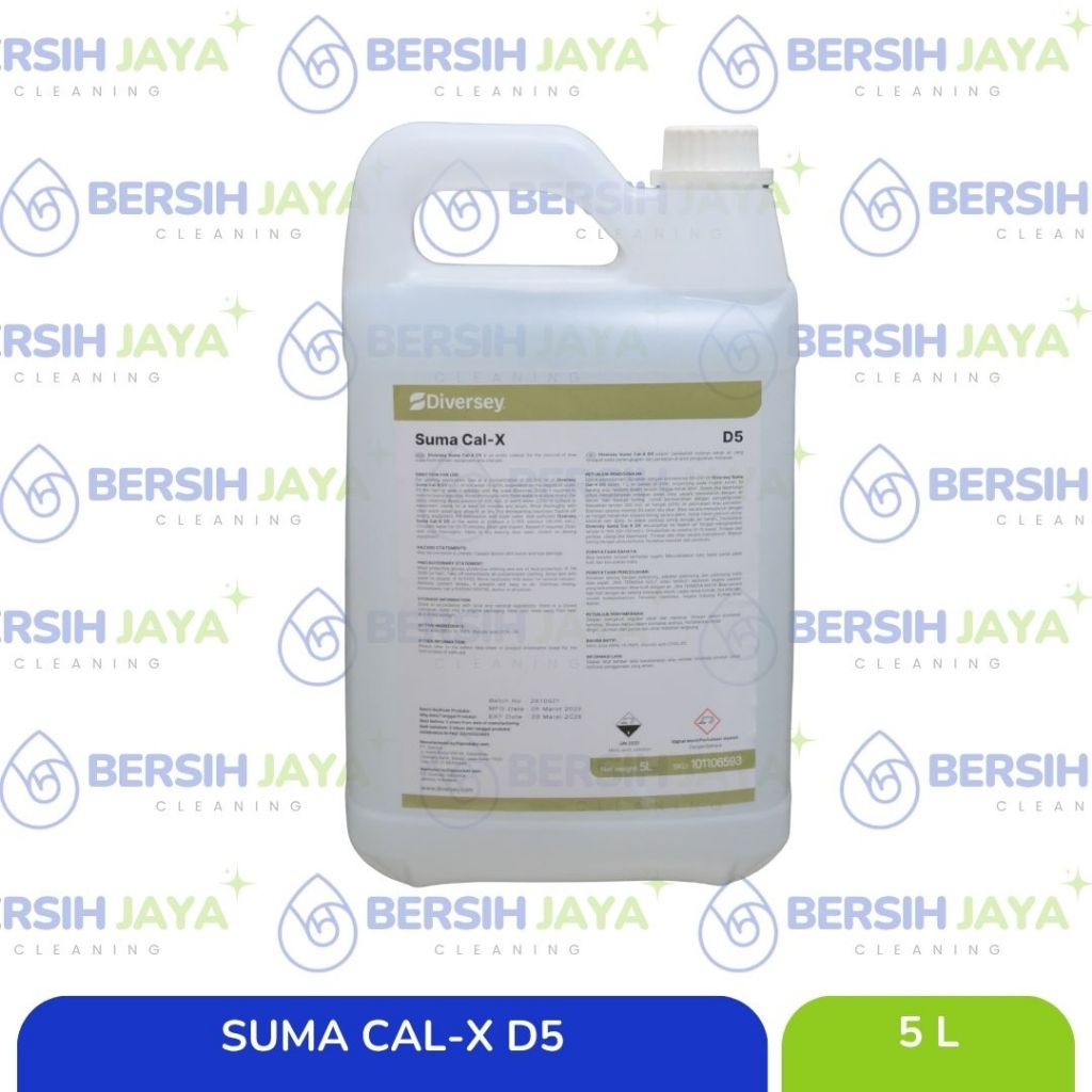 Jual Diversey SUMA CAL-X D5 - 5L (Pembersih Kerak) | Shopee Indonesia