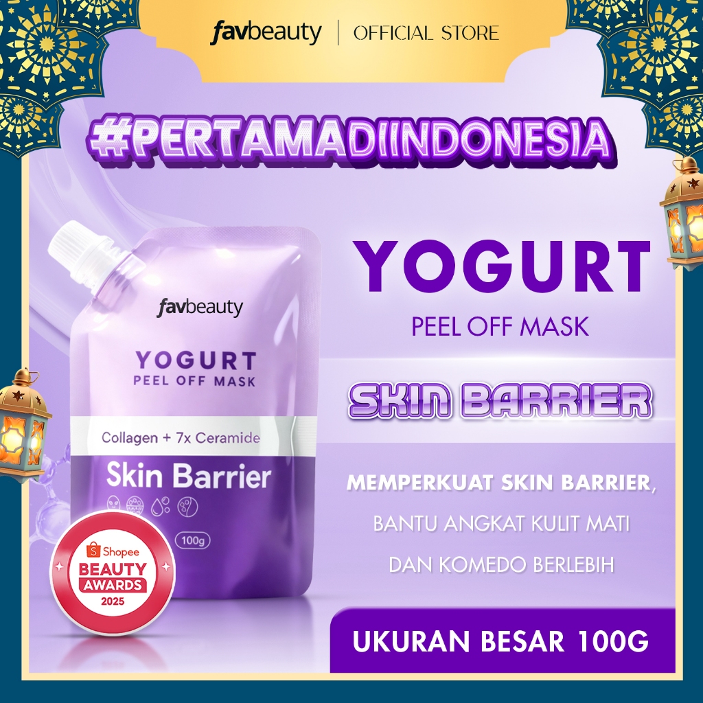 Jual Fav Beauty Yogurt Peel Off Mask 100 gr - Skin Barrier With ...