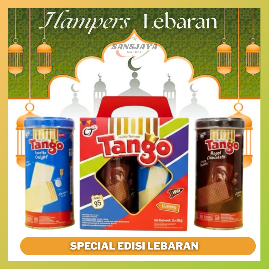 Jual Tango Hampers Parcel Lebaran 50gr - 2 Kaleng - Coklat Vanilla ...
