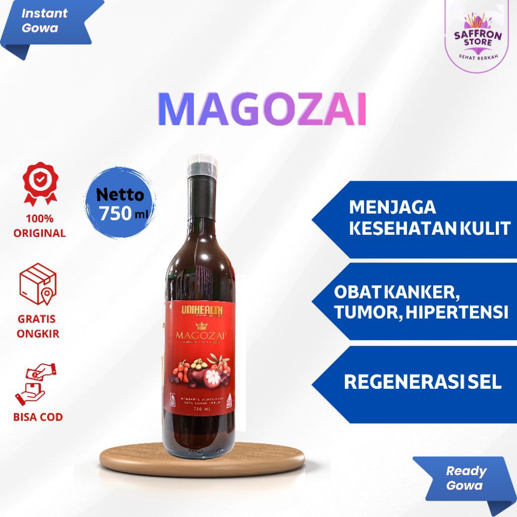 Jual Magozai Unihealth 750 ml Mlb| Minuman Ekstrak Manggis Goji Dan ...