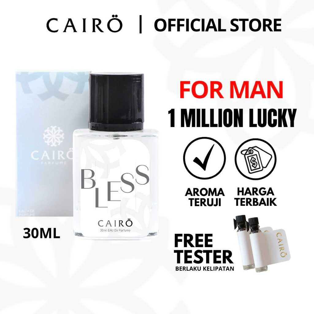Jual Cairo Parfum - Bless Aroma One Million Lucky Edp 30ml | Parfum ...