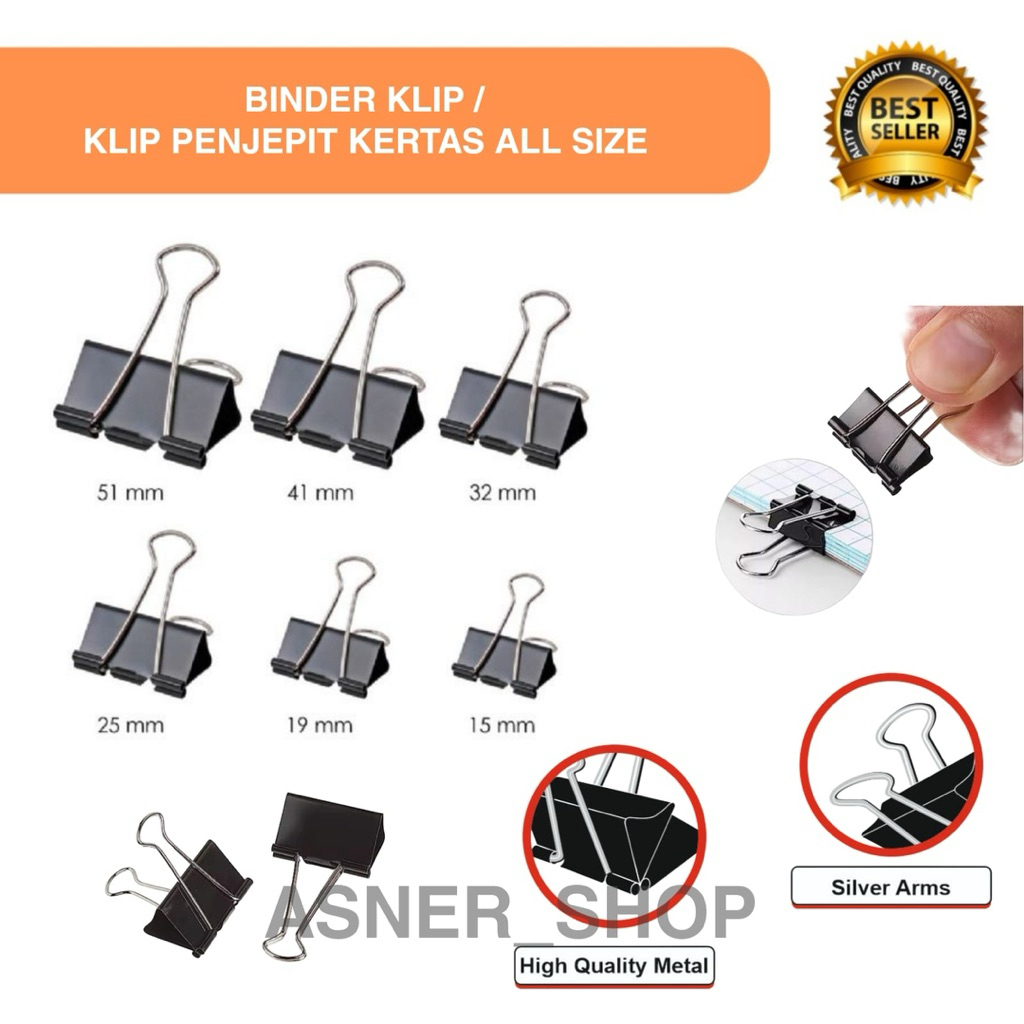 Jual Klip Kertas Besar Terlengkap & Harga Terbaru Mei 2026 | Shopee ...