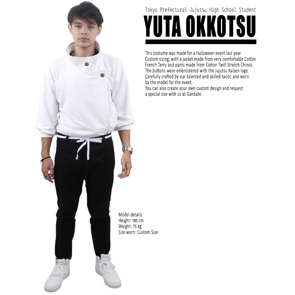 Jual Yuta Okkotsu Jujutsu Kaisen Cosplay | Shopee Indonesia