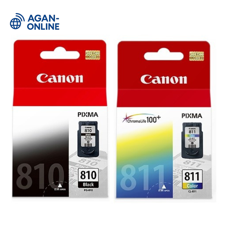Jual Paket Tinta Canon PG 810 - CL 811 iP2770 MP287 MX426 MX366 ...