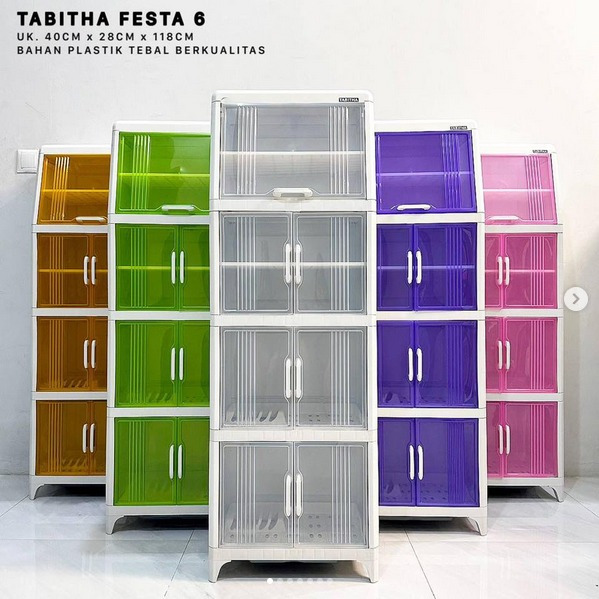 Jual Tabitha Food Cabinet Voyah Festa Susun 3 sampai Susun 8/ Tempat ...