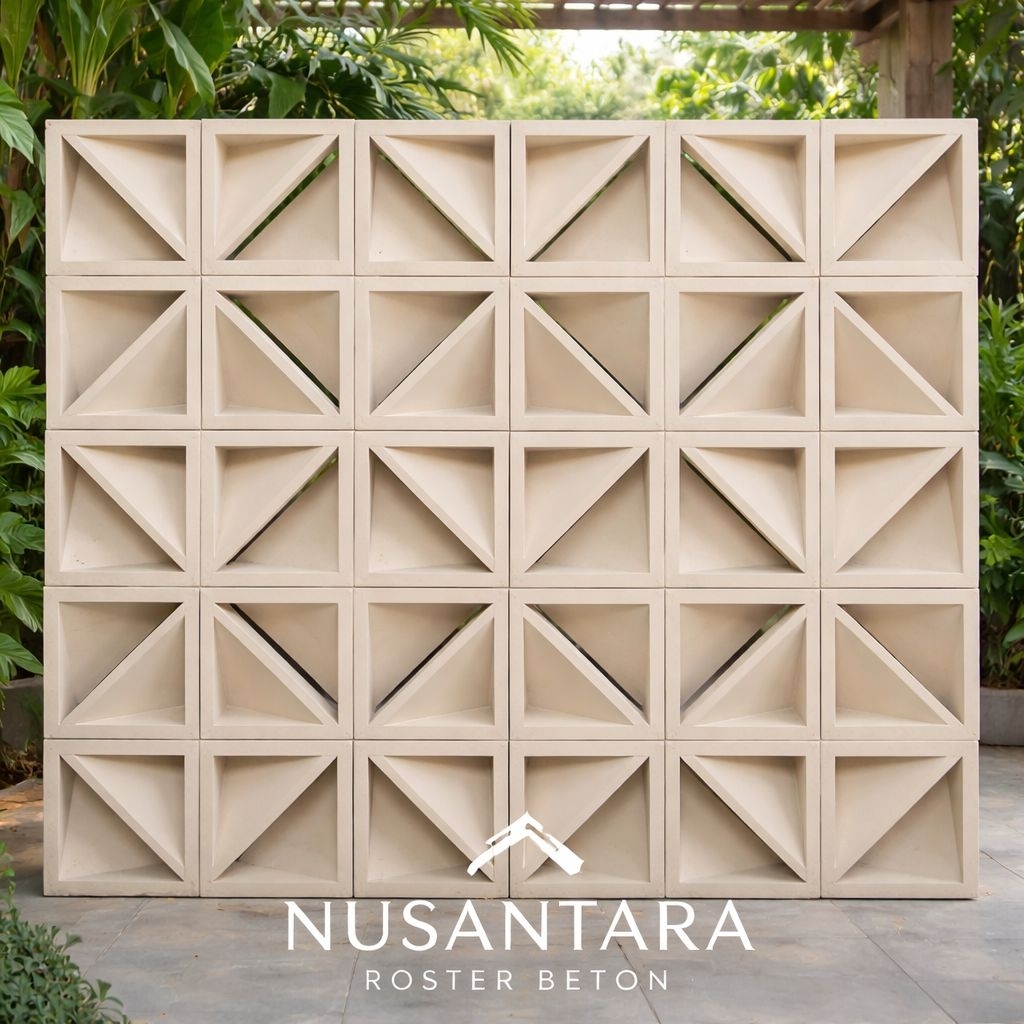 Jual Roster Beton Minimalis motif terbaru | roster beton anti tampias ...
