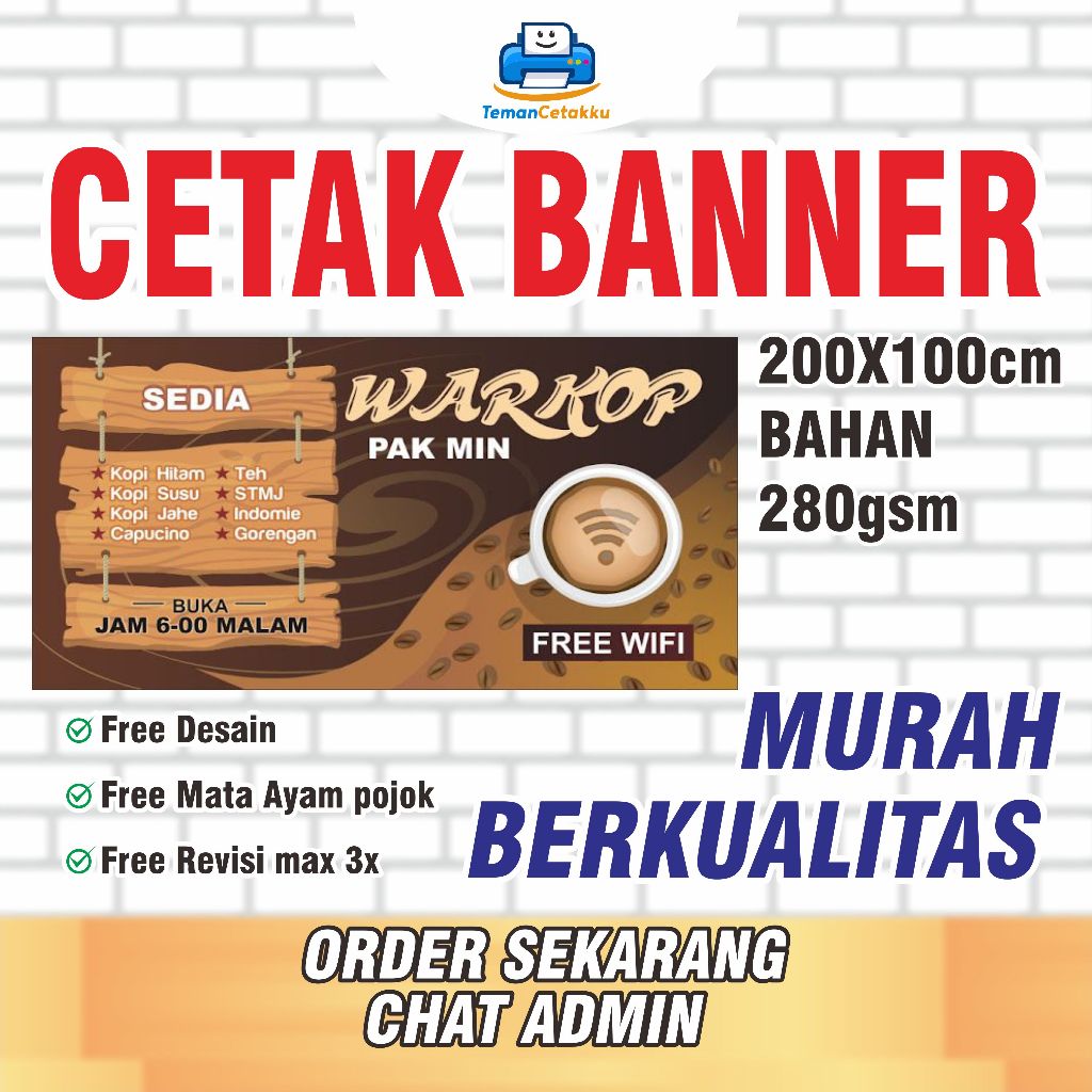 Jual Banner 2X1 Meter Terlengkap & Harga Terbaru Juni 2026 | Shopee ...