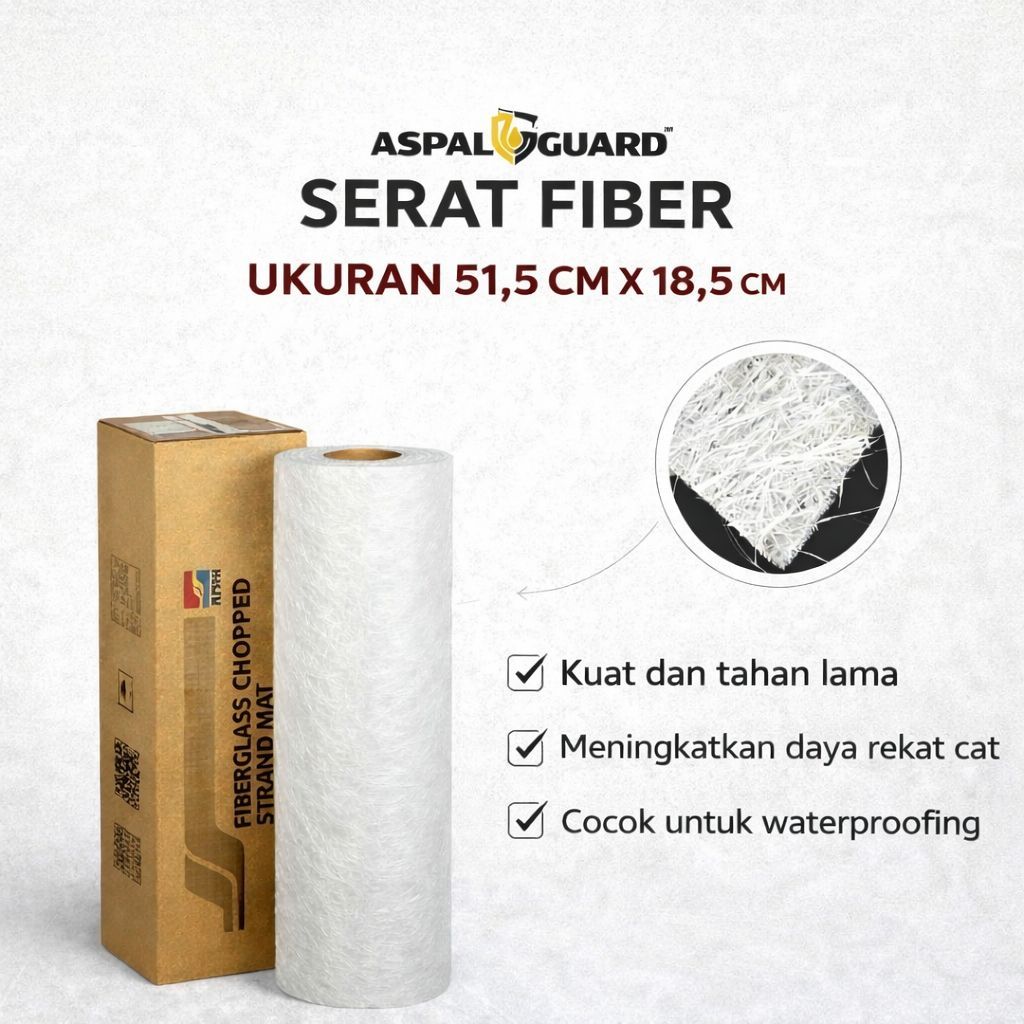 Jual SERAT FIBER WATERPROOFING 51,5 CM X 18,5 CM | Shopee Indonesia