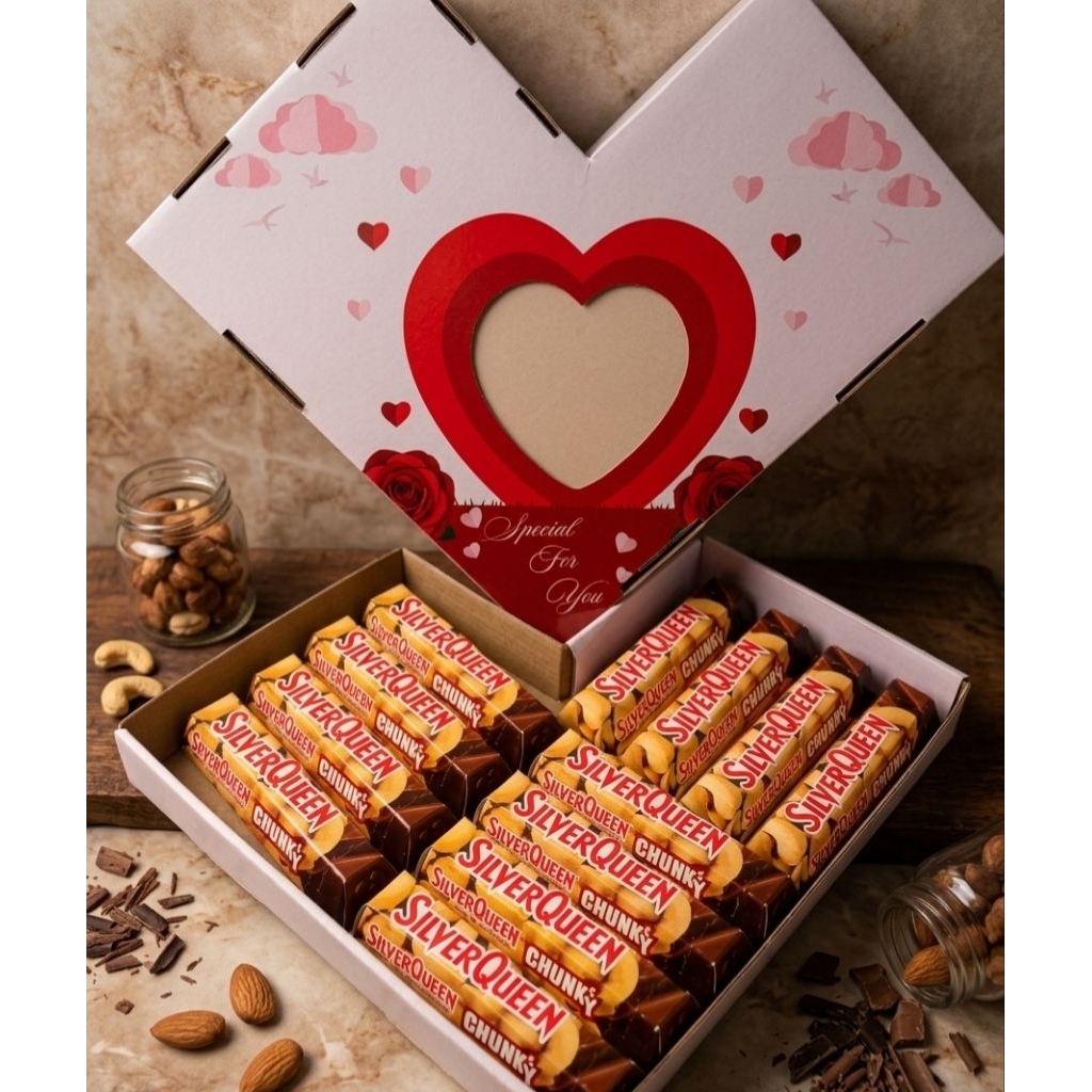 Jual HAMPERS COKLAT LOVE VALENTINE KADO ULANG TAHUN ANIVERSARY WISUDA ...