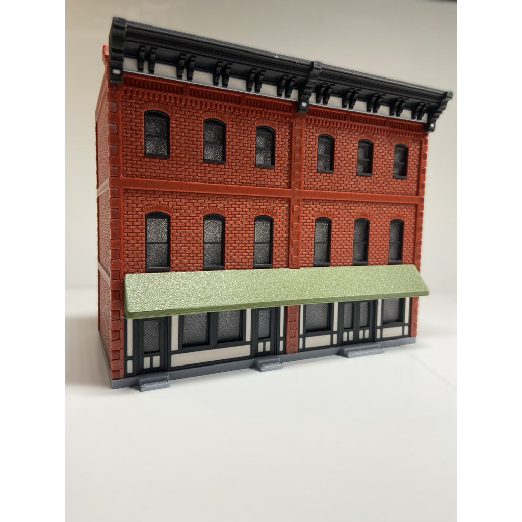 Jual Maket Bangunan Emerald Building HO Scale 1 87 3D Printed Miniatur ...