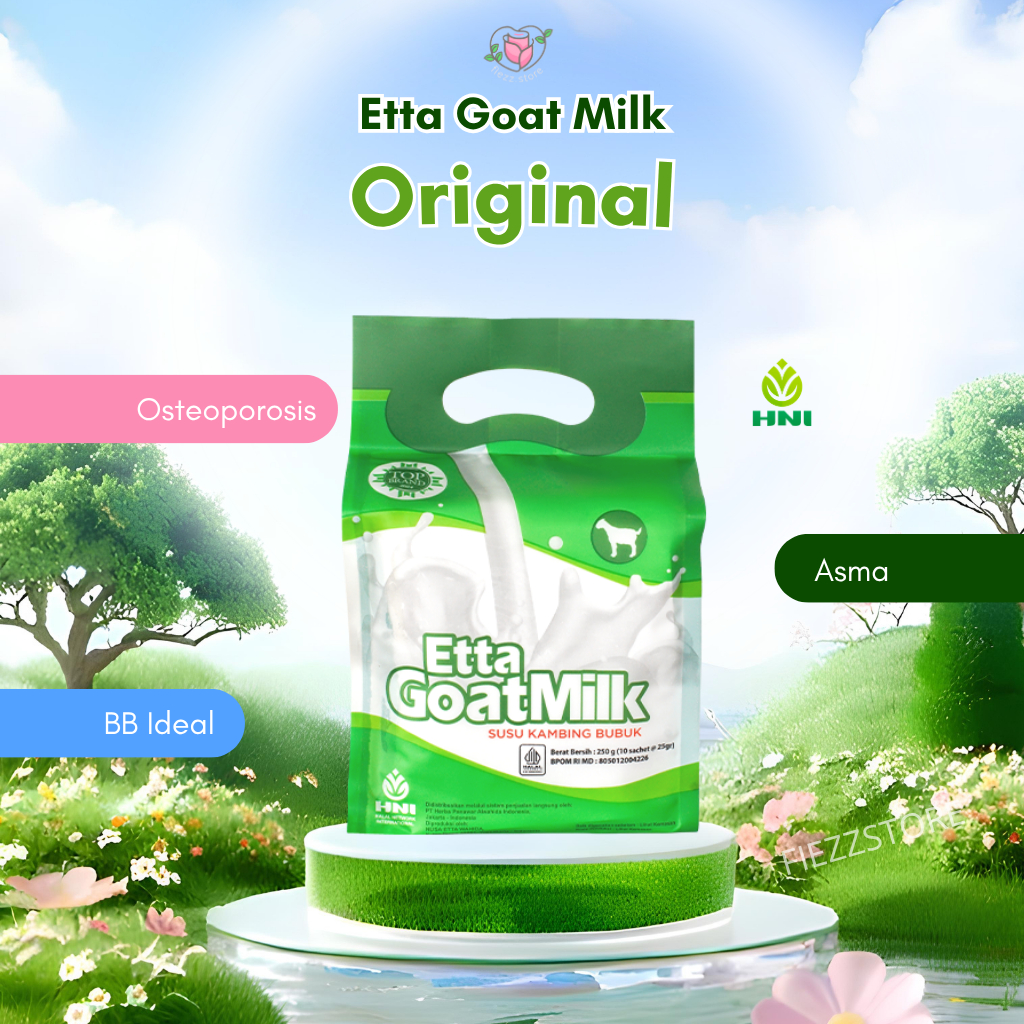 Jual Etta Goat Milk Susu EGM Kambing HNI HPAI, Kandung 94,6% Susu ...