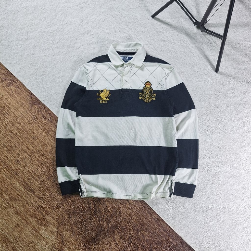 Jual Rugby Shirt Polo Ralph Lauren Vintage Big Logo Preloved | Shopee ...