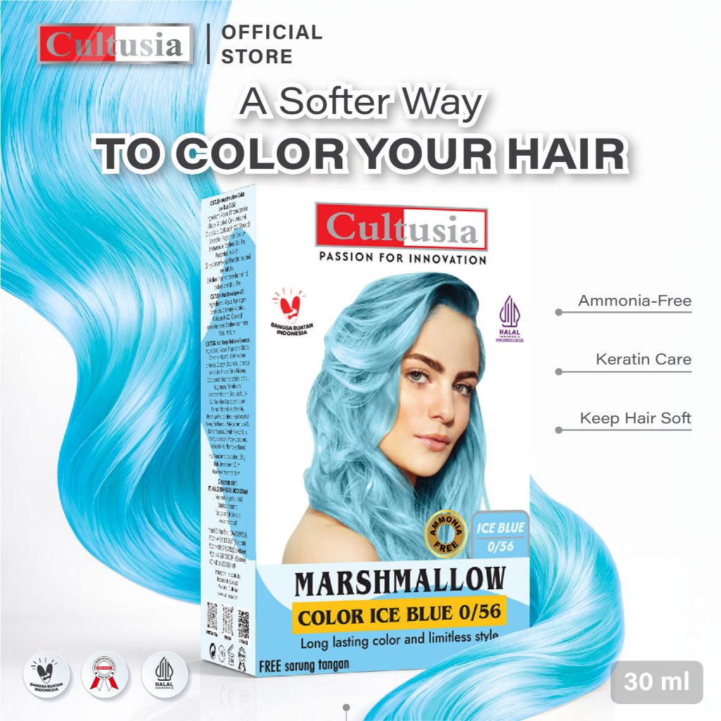 Jual Blue Hair Color Terlengkap & Harga Terbaru Juni 2026 | Shopee ...