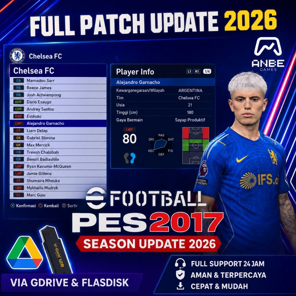 Jual Patch Pes 2017 Terlengkap & Harga Terbaru Mei 2026 | Shopee Indonesia