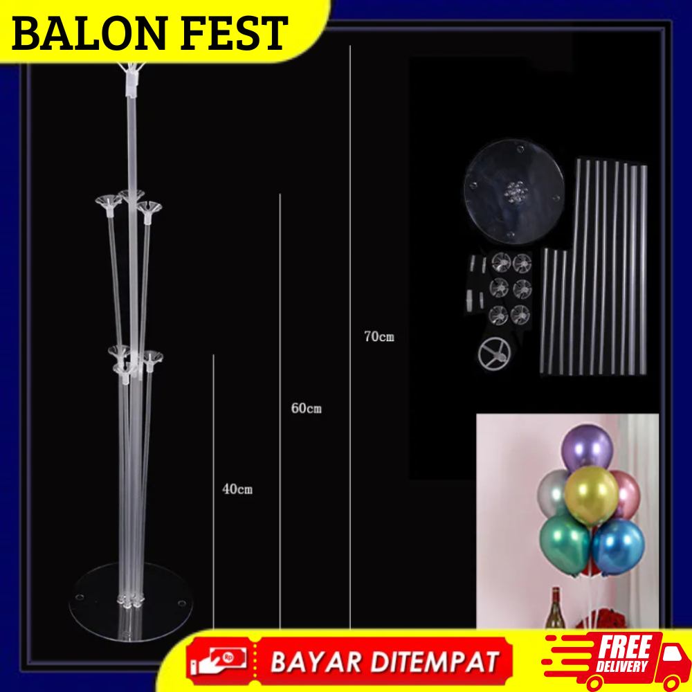 Jual Standing Stik Cup Balon Berdiri 7 in 1 Perlengkapan Pesta | Shopee ...