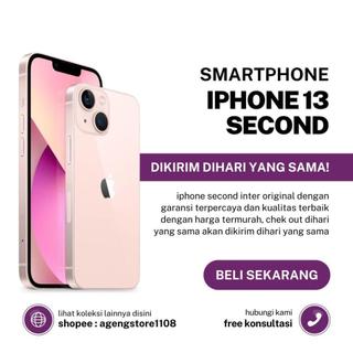 Jual IPHONE 13 BASIC IPHONE 13MINI 128GB 256GB SECOND ORIGINAL EX INTER ...