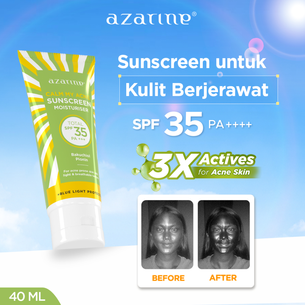 Jual Azarine Sunscreen Acne Terlengkap & Harga Terbaru Mei 2026 ...