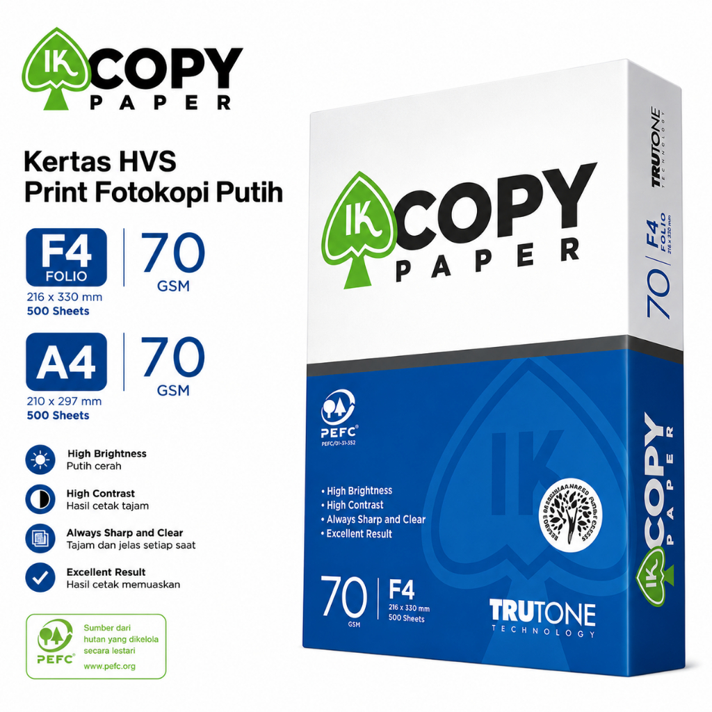 Jual Harga Kertas Hvs 1 Lembar Terlengkap & Harga Terbaru Juni 2026 ...