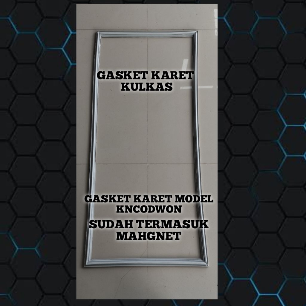 Jual GASKET KARET PINTU FEEZER DICF-201p MODEL KNOCDWON 53 x 117 cm ...