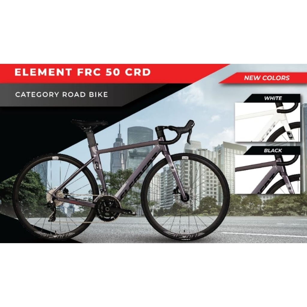 Jual sepeda balap road bike rb element FRC 50 Evo CRZ CRD 10sp | Shopee ...