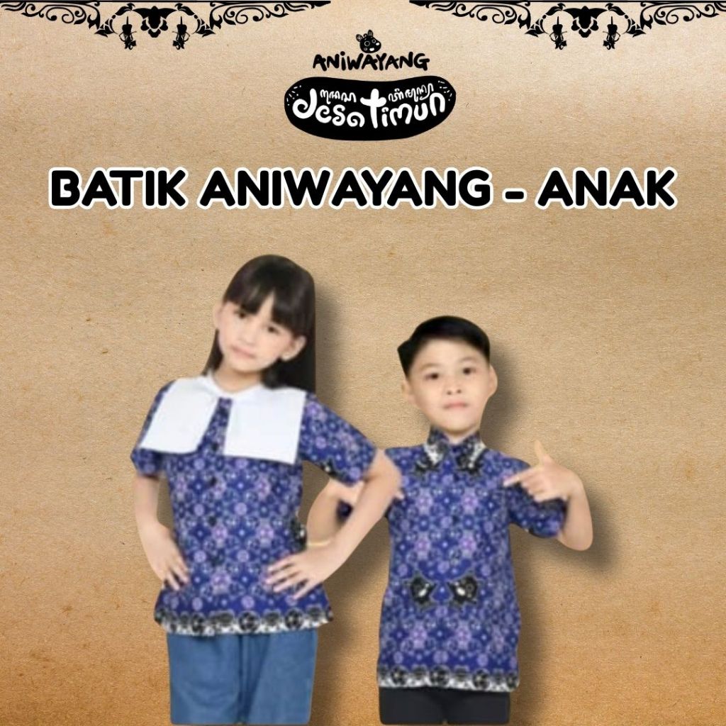 Jual BATIK CILO DESA TIMUN - ANAK | Shopee Indonesia