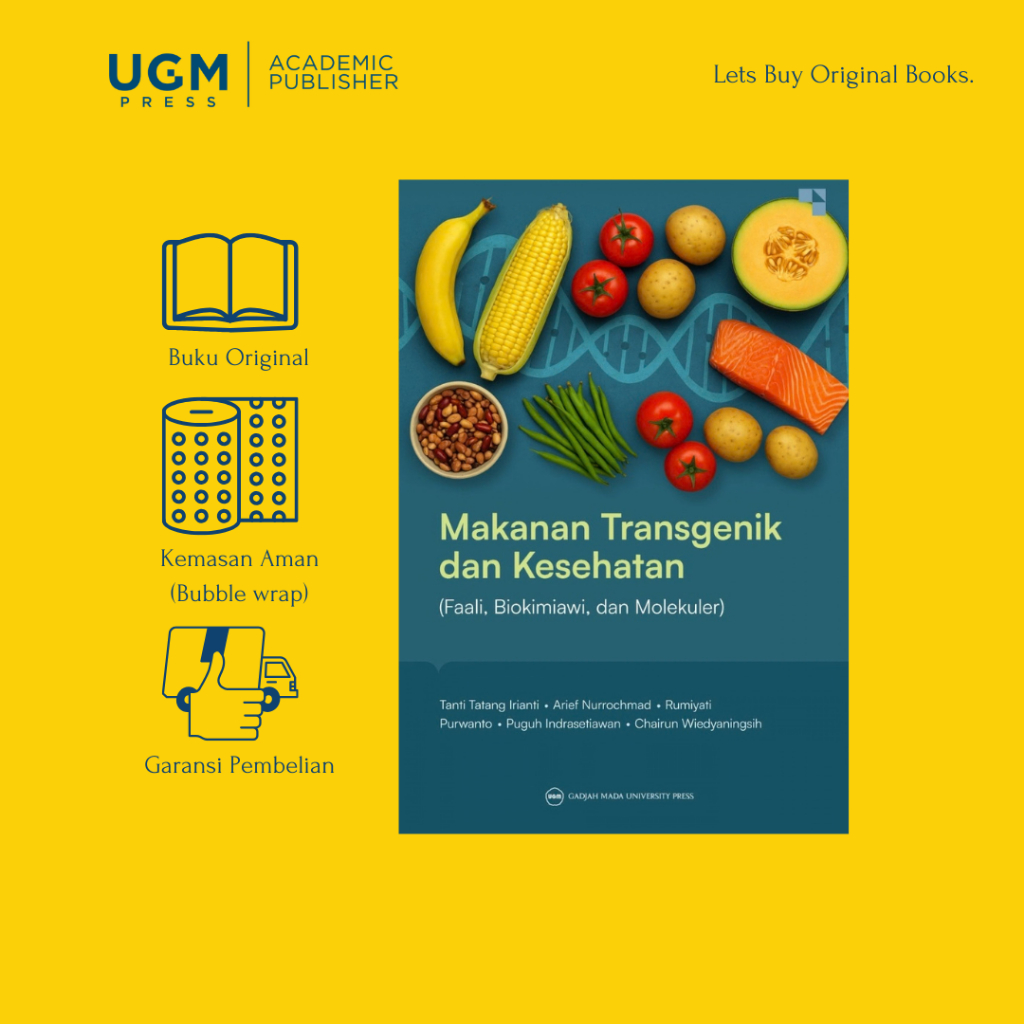 Jual UGM Press Buku Original Makanan Transgenik dan Kesehatan (Faali ...