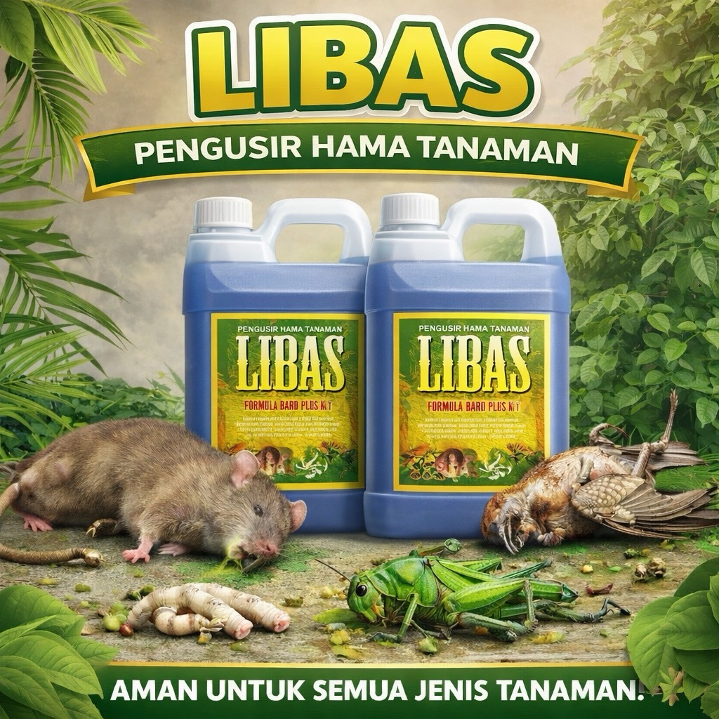 Jual LIBAS 1 LITER - BELI 5 GRATIS 1 Pestisida Insektisida Pembasmi ...