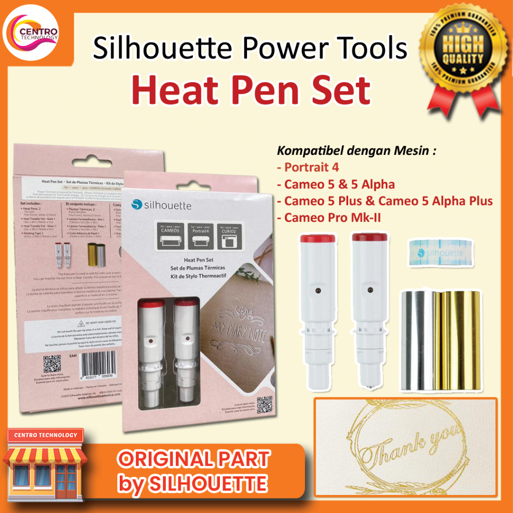 Jual Silhouette Heat Pen Set | Foil Quill Heat Pen untuk Silhouette ...