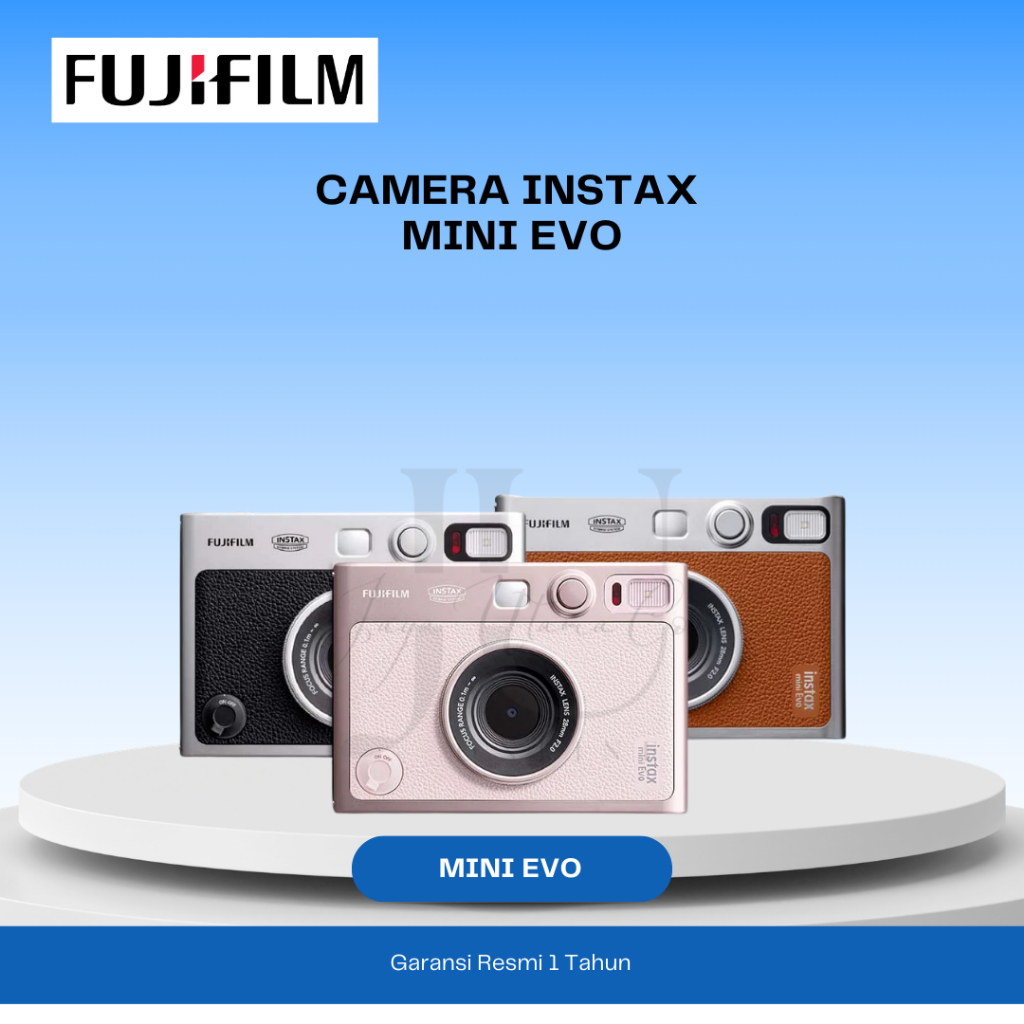 Jual FUJIFILM Instax Camera Mini Evo Hybrid Color | Shopee Indonesia